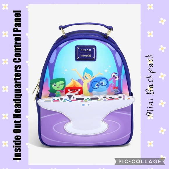 Loungefly | Bags | Loungefly Inside Out Mini Backpack | Poshmark